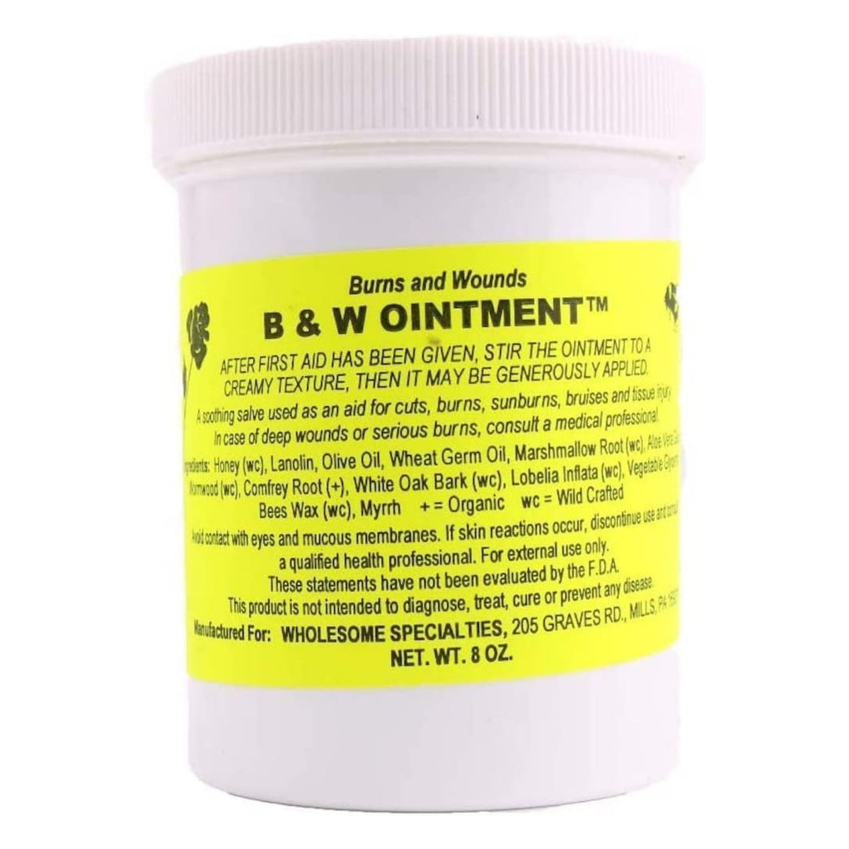 B&W Ointment - Burn and Wound Ointment